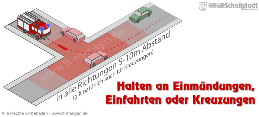 Freihalten von Zufahrtswegen, Fluchtwegen und Rettungsgasse ...